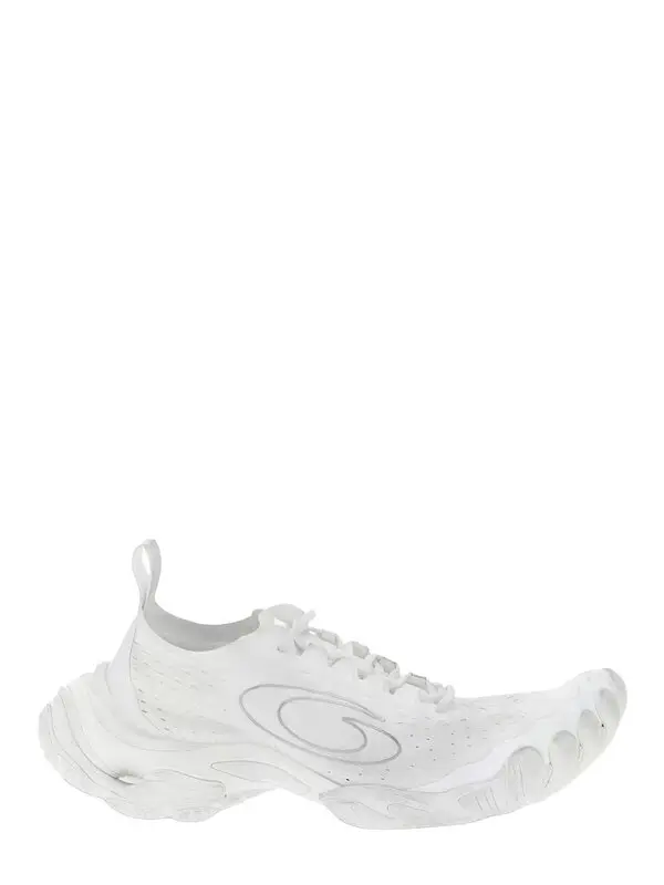 Balenciaga Anatomic Runner Slip-on Sneakers - White