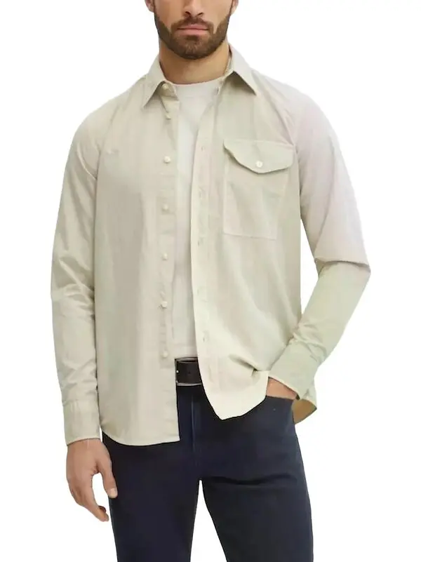 BOSS Pocket Button Shirt - Neutrals