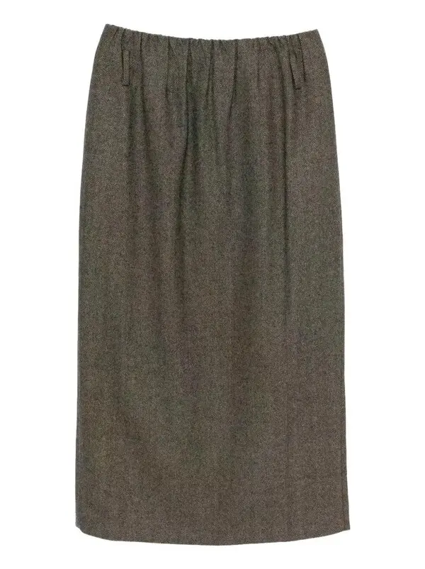 COTEMP A-line Skirt - Brown