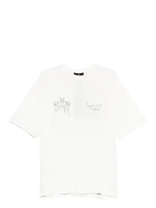 REPRESENT Printed T-shirt - White