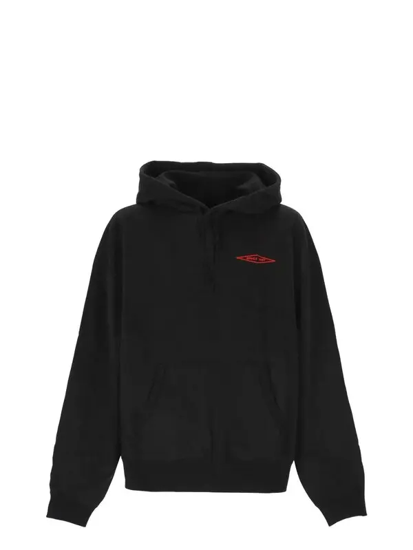 Junya Watanabe Embroidered Hoodie - Black