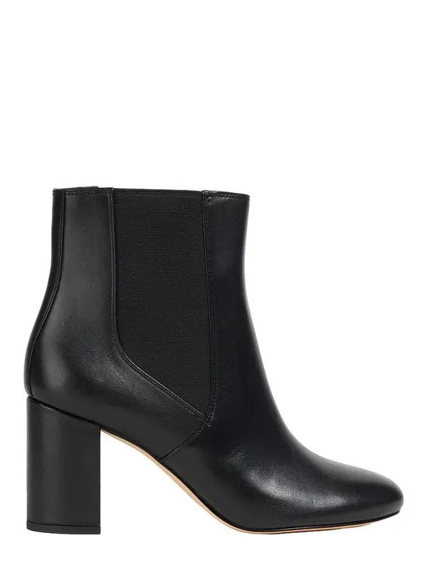 STUART WEITZMAN Celina Leather Chelsea Boots - Black
