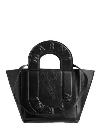Marni Leather Tote - Black