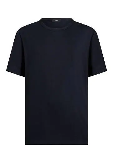 Theory T-shirt Slate Size Cotton - Blue