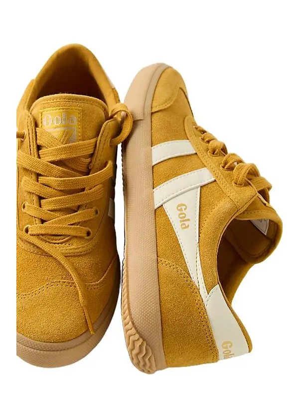 Gola Badminton Suede Sneakers - Sun/off White/gum