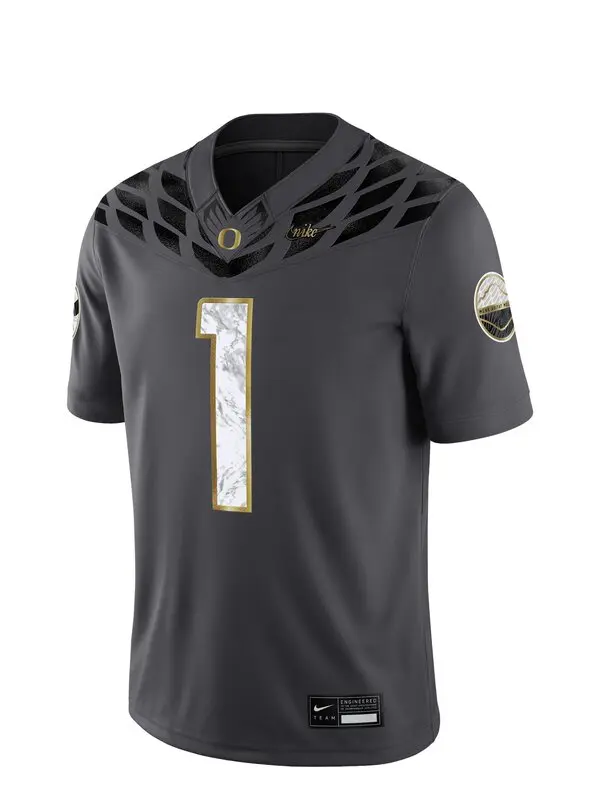 Nike Oregon Dri-fit College Game Jersey - Black
