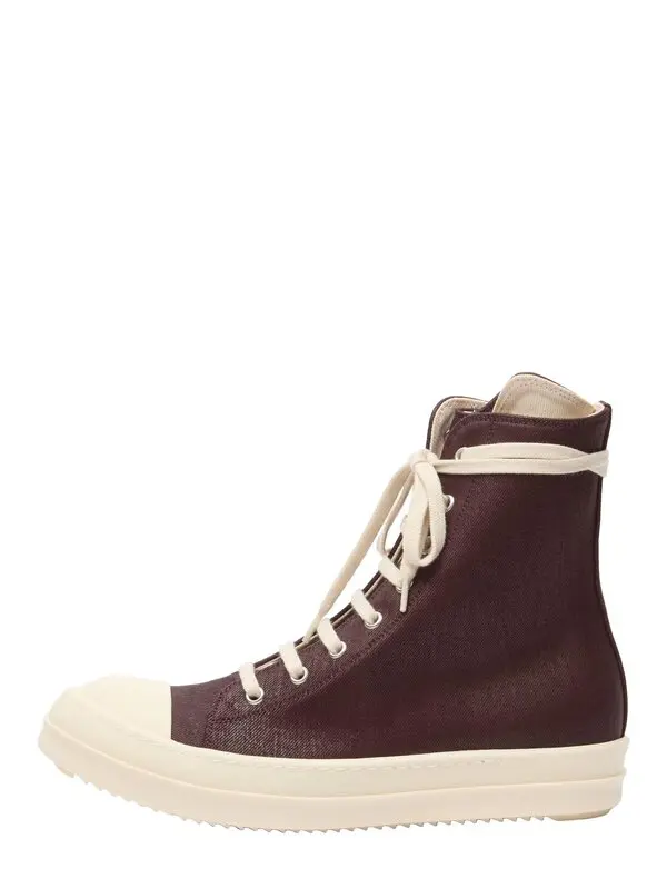 Rick Owens High-top Sneakers - Scab Wax/milk