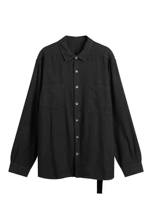 Rick Owens Jumbo Overshirt - Black