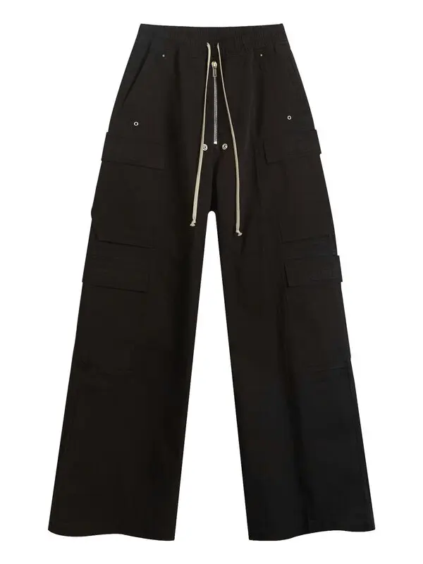Rick Owens Double Cargobela Trousers - Black