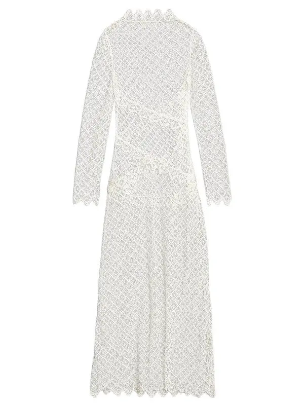 Isabel Marant Lisia Lace Dress - Ecru