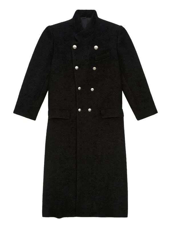 Isabel Marant Gil Long Coat - Black