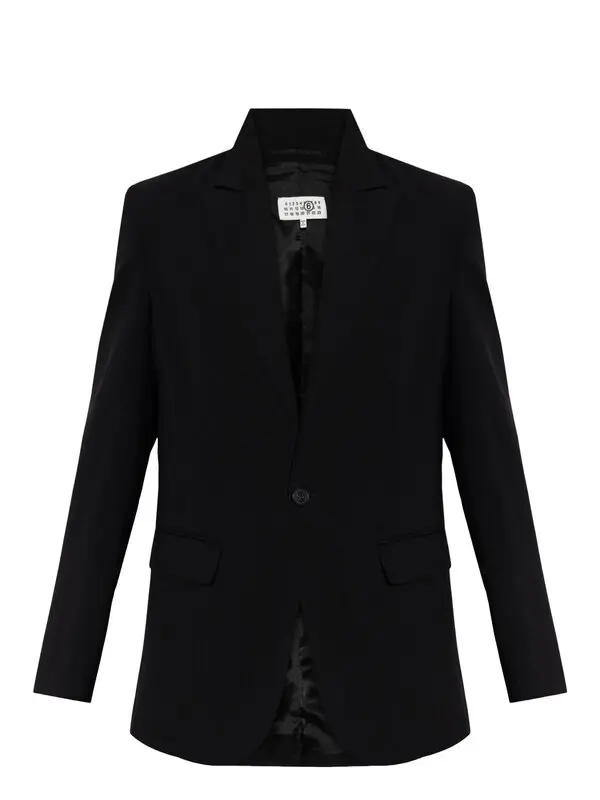 MAISON MARGIELA Wool Blazer - Black