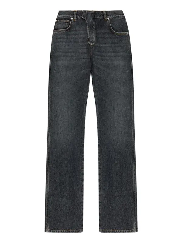 Balmain Straight-leg Jeans - Grey