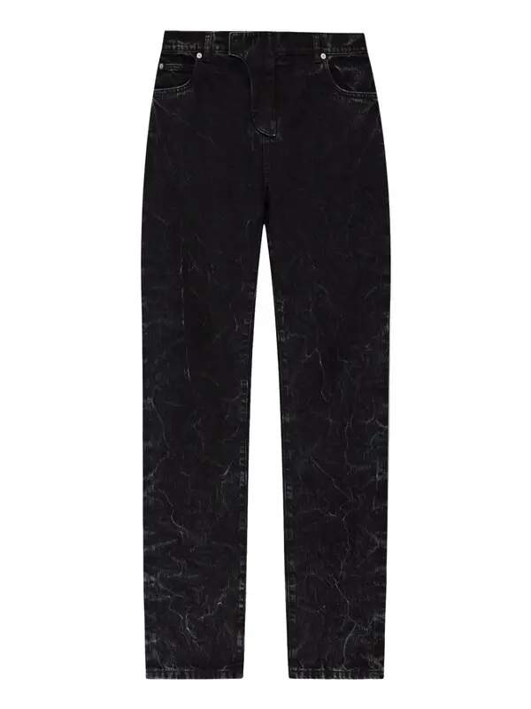 Balmain Vintage Effect Jeans - Black
