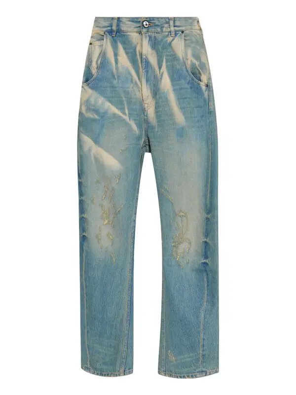 VIVIENNE WESTWOOD Vintage-effect Jeans - Blue