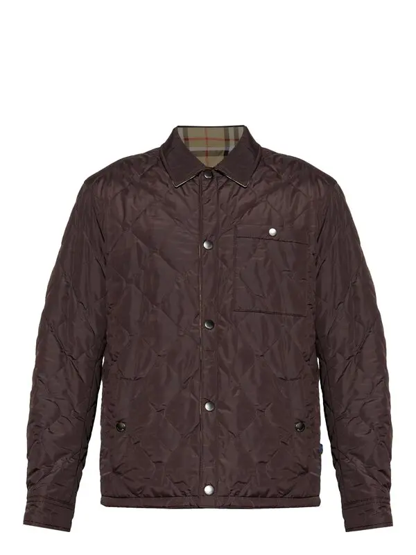 Burberry Reversible Quilted Jacket - Brown