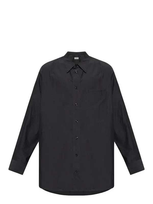 LEMAIRE Shirt With Pocket - Black