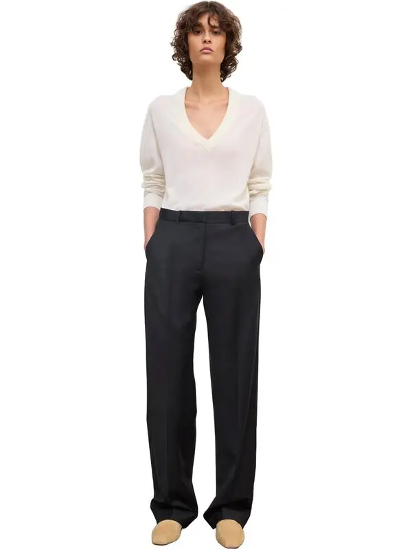 HOUSE OF DAGMAR Classic Suit Trouser - Black