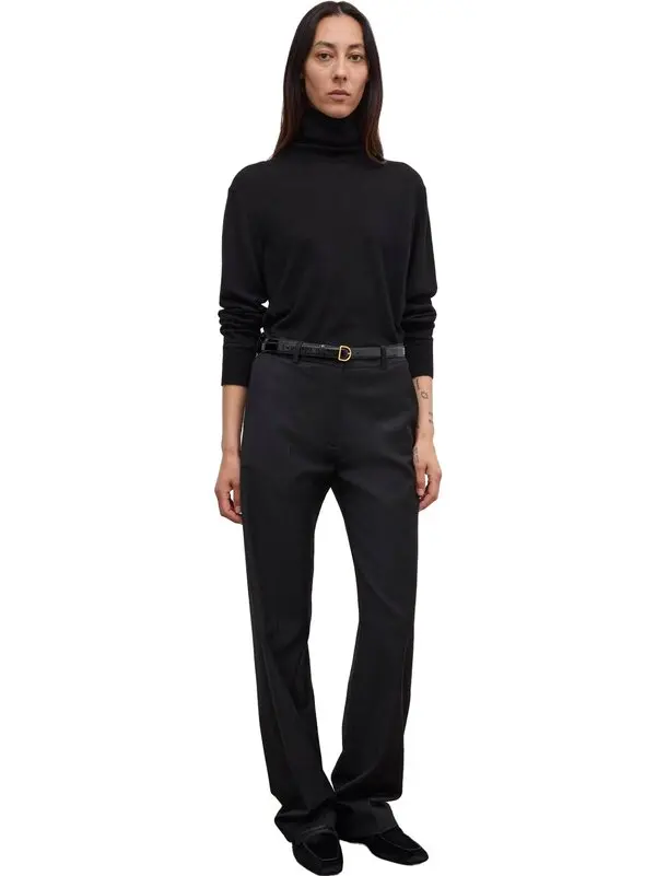 HOUSE OF DAGMAR Classic Suit Trouser - Black