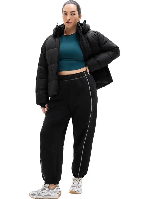 Athleta Stratus Puffer Jacket - Black