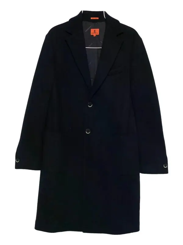 Barena Venezia Buttoned Wool Coat - Blue
