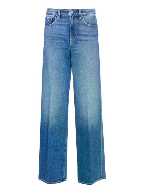 Paige Tatum Wide Leg Jeans - Blue