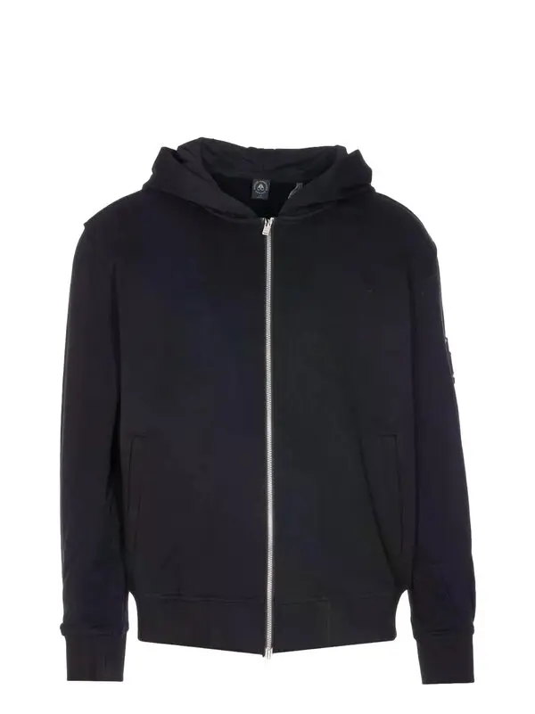 Moose Knuckles Hartsfield Zip-up Hoodie - Black