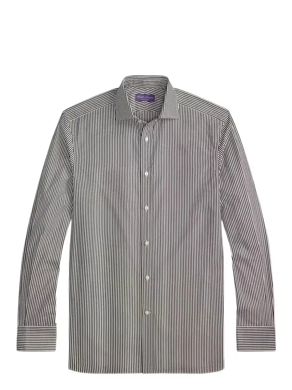 Ralph Lauren Purple Label Striped Shirt - White