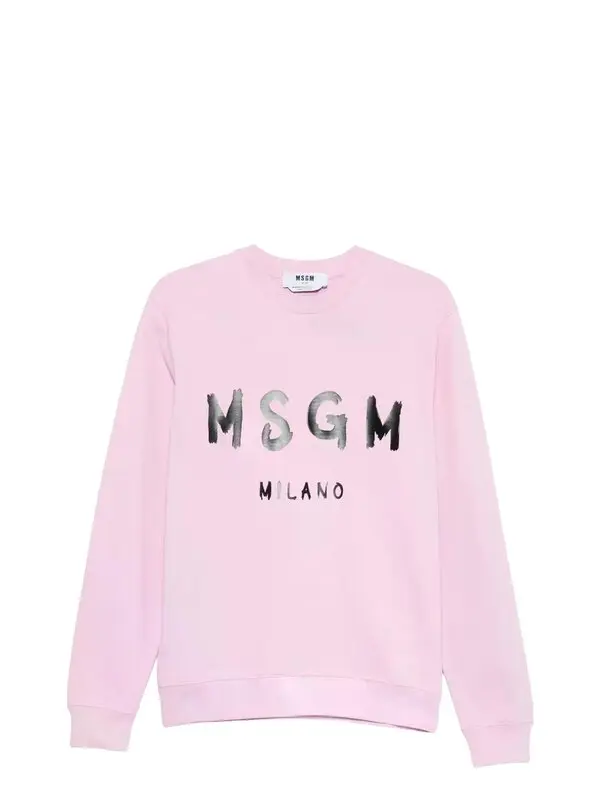 MSGM Crew-neck Sweatshirt - Pink