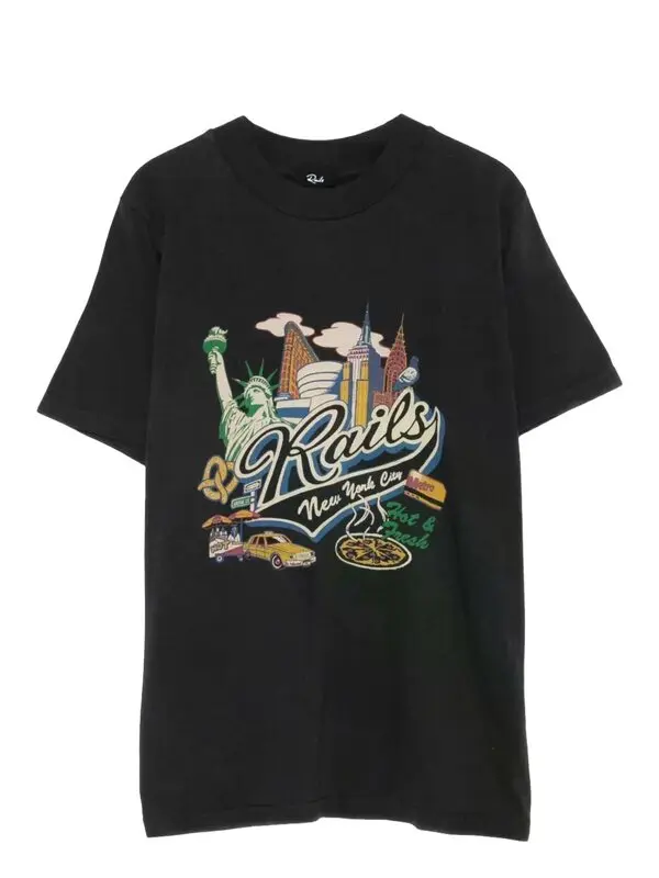 Rails Graphic T-shirt - Black
