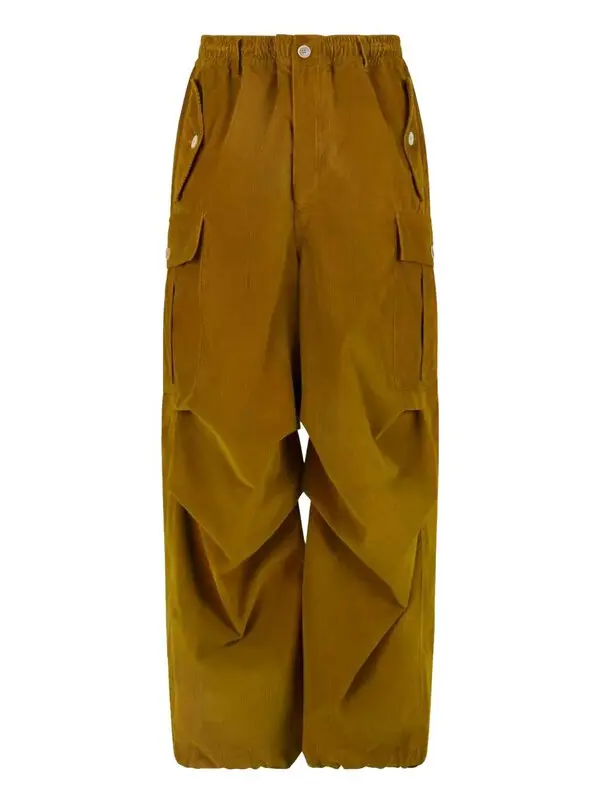 Marni Elasticated-waist Trousers - Brown