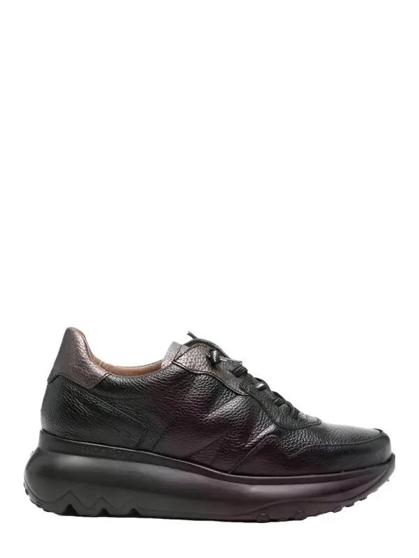 WONDERS Leather Sneakers - Black