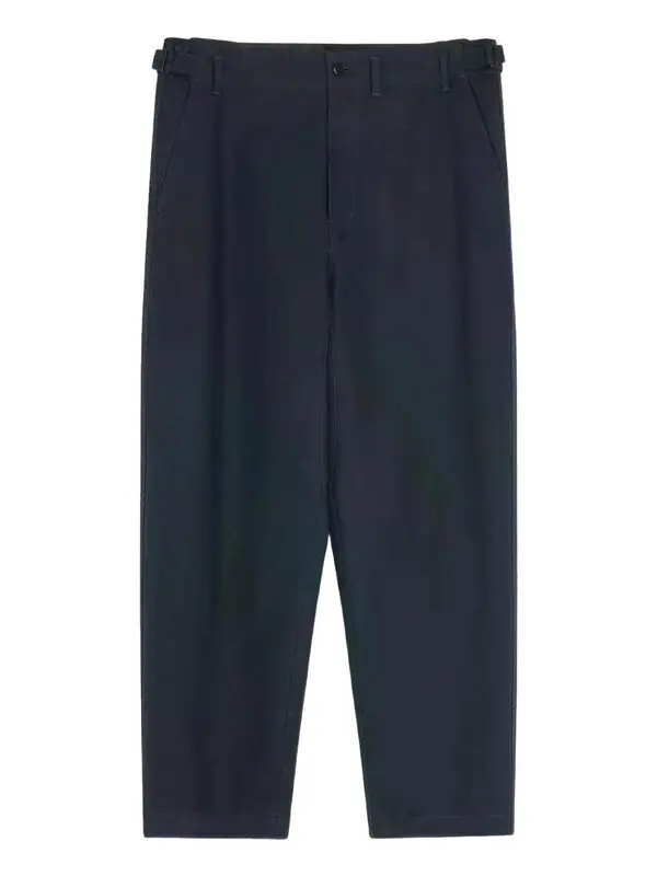 LEMAIRE Adjustable-waist Trousers - Blue