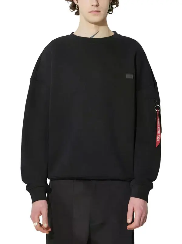 Alpha Industries Essentials Rl Crew-neck Sweatshirt - Black