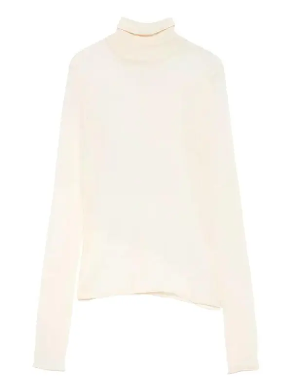 Patrizia Pepe Turtleneck Sweater - Neutrals