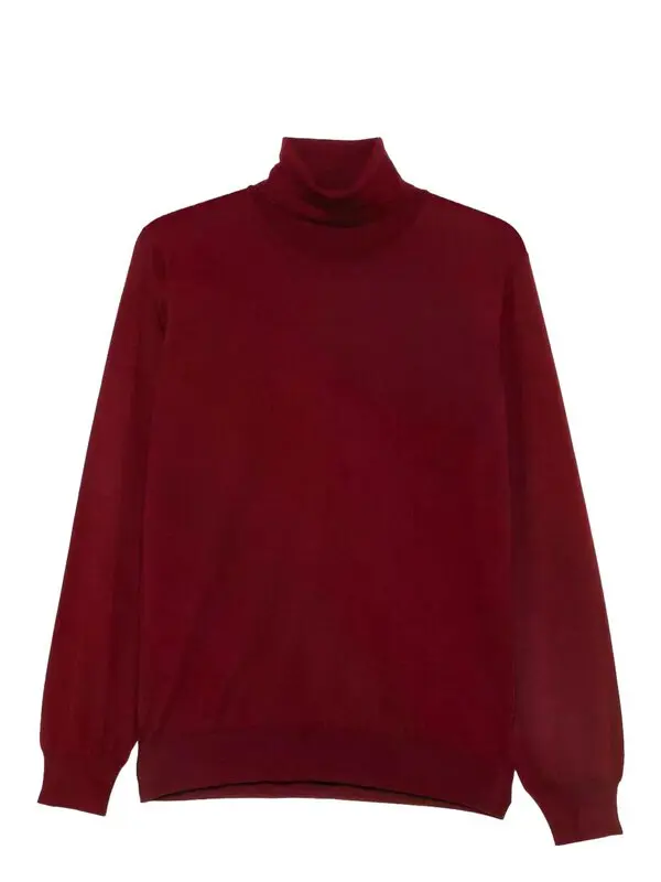 Brunello Cucinelli Turtleneck Sweater - Red