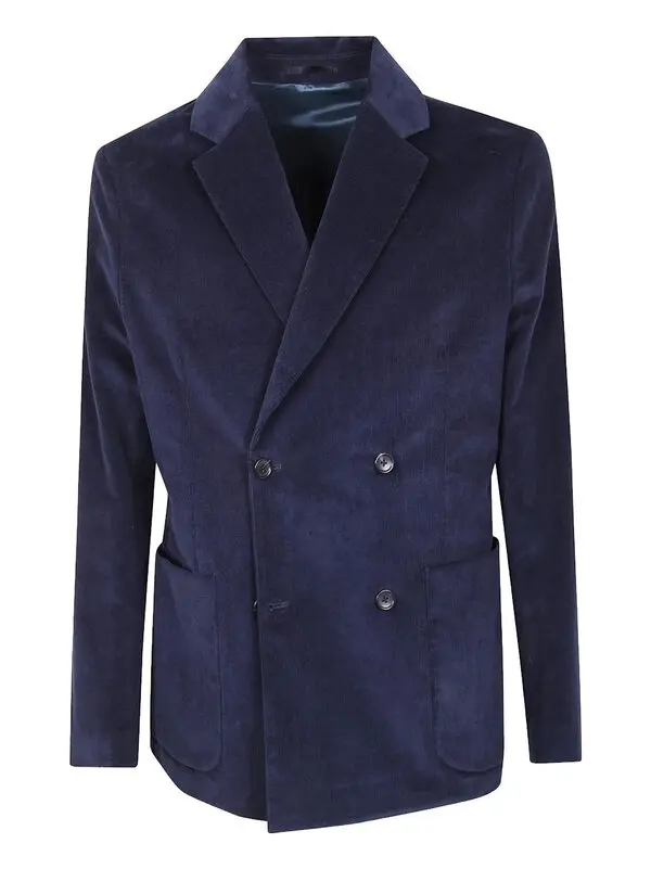 Paul Smith Double-breasted Blazer - Blue
