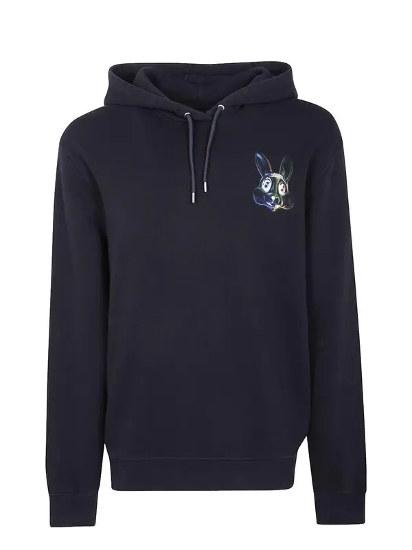 Paul Smith Bunny Hooded Sweatshirt - Black