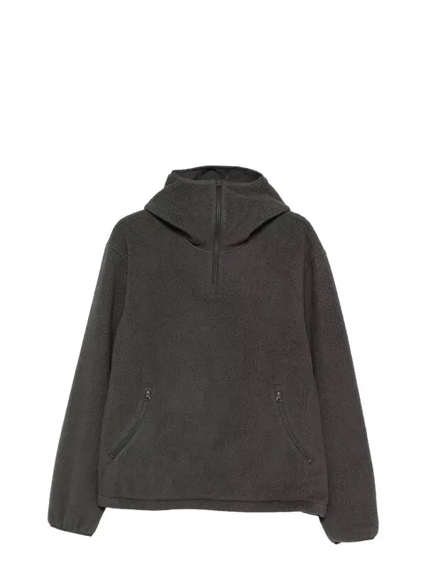 HIKING PATROL Half-zip Fleece Hoodie - Grey