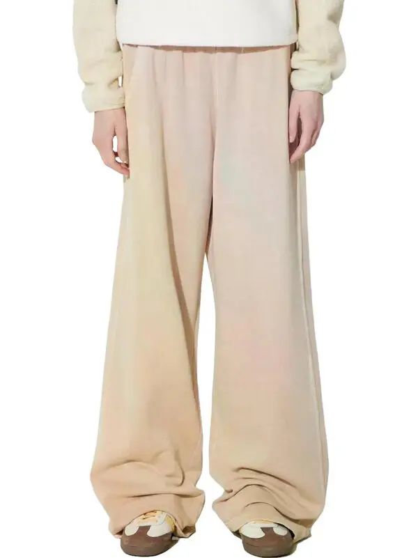 Adidas Logo-embroidered Track Pants - Neutrals
