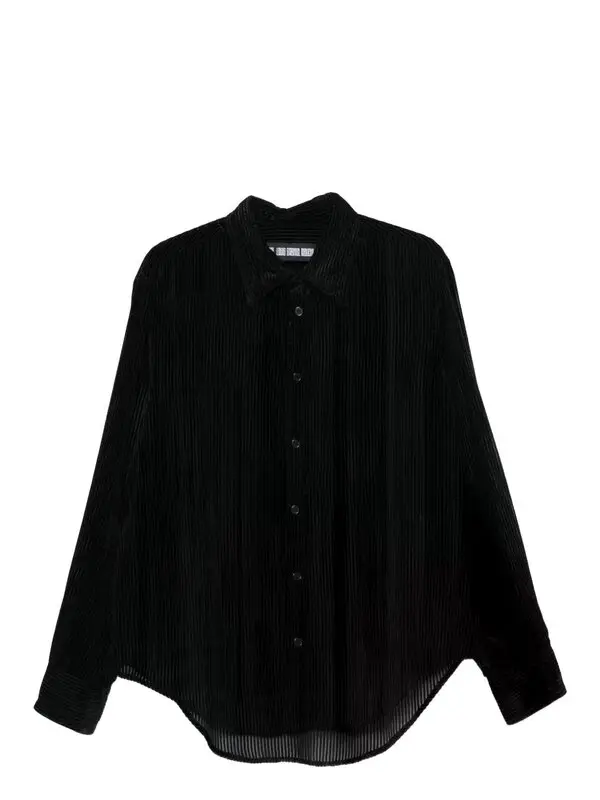 LGN LOUIS GABRIEL NOUCHI Long Sleeve Shirt - Black