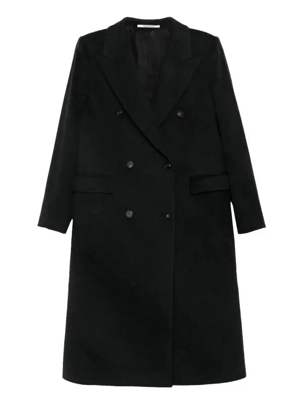 Tagliatore Double-breasted Coat - Black