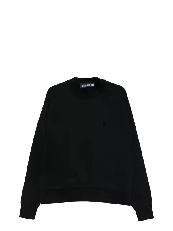 LGN LOUIS GABRIEL NOUCHI Crew Neck Sweatshirt - Black