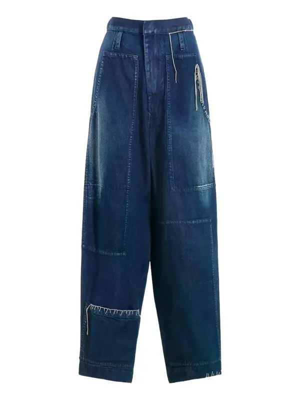 Y’s Patchwork Jeans - Blue