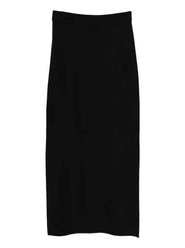 LISA YANG Cashmere Skirt - Black