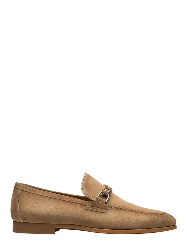 Magnanni Destin Suede Loafers - Beige