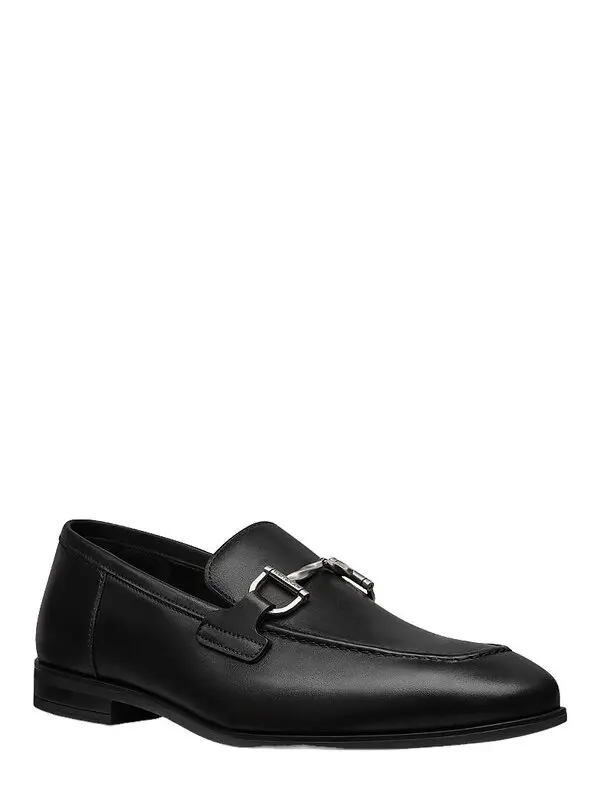 STUART WEITZMAN Simon Twistbit Loafers - Black