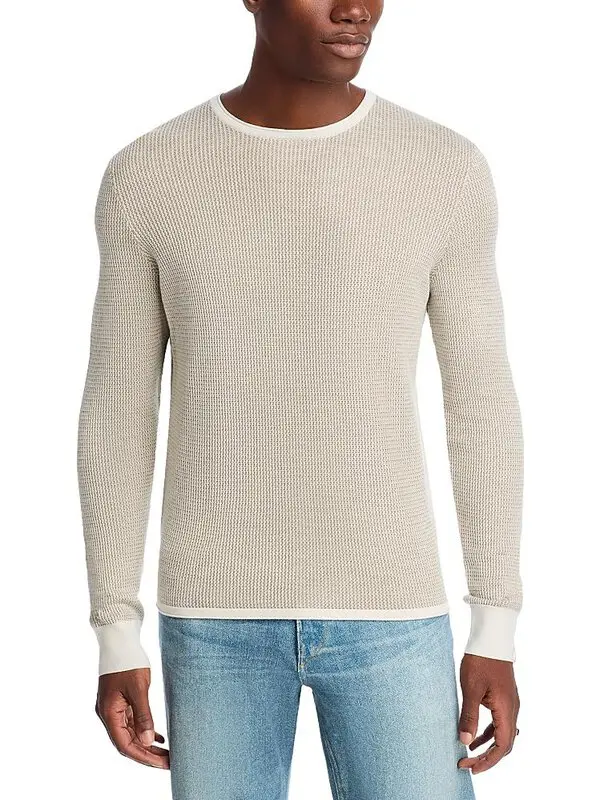 Rag & Bone Gregory Merino Wool Blend Sweater - Ivory