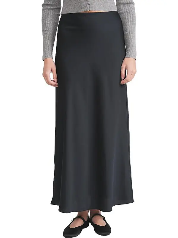 POINT Slip Skirt - Black