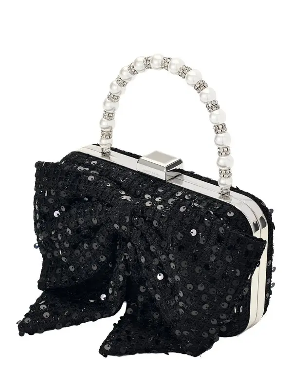 Sachin & Babi Bubbly Evening Bag - Black